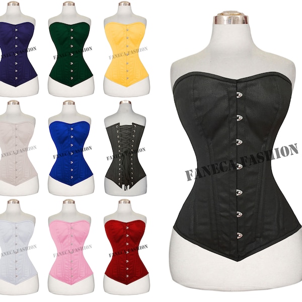 Steel Boned Corset - Etsy