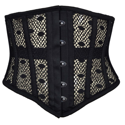 Heavy Duty Steel Boned Underbust Mesh Waist Trainer Vintage - Etsy UK