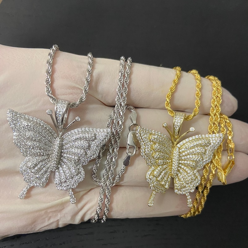 Real Iced Out Chains - Etsy