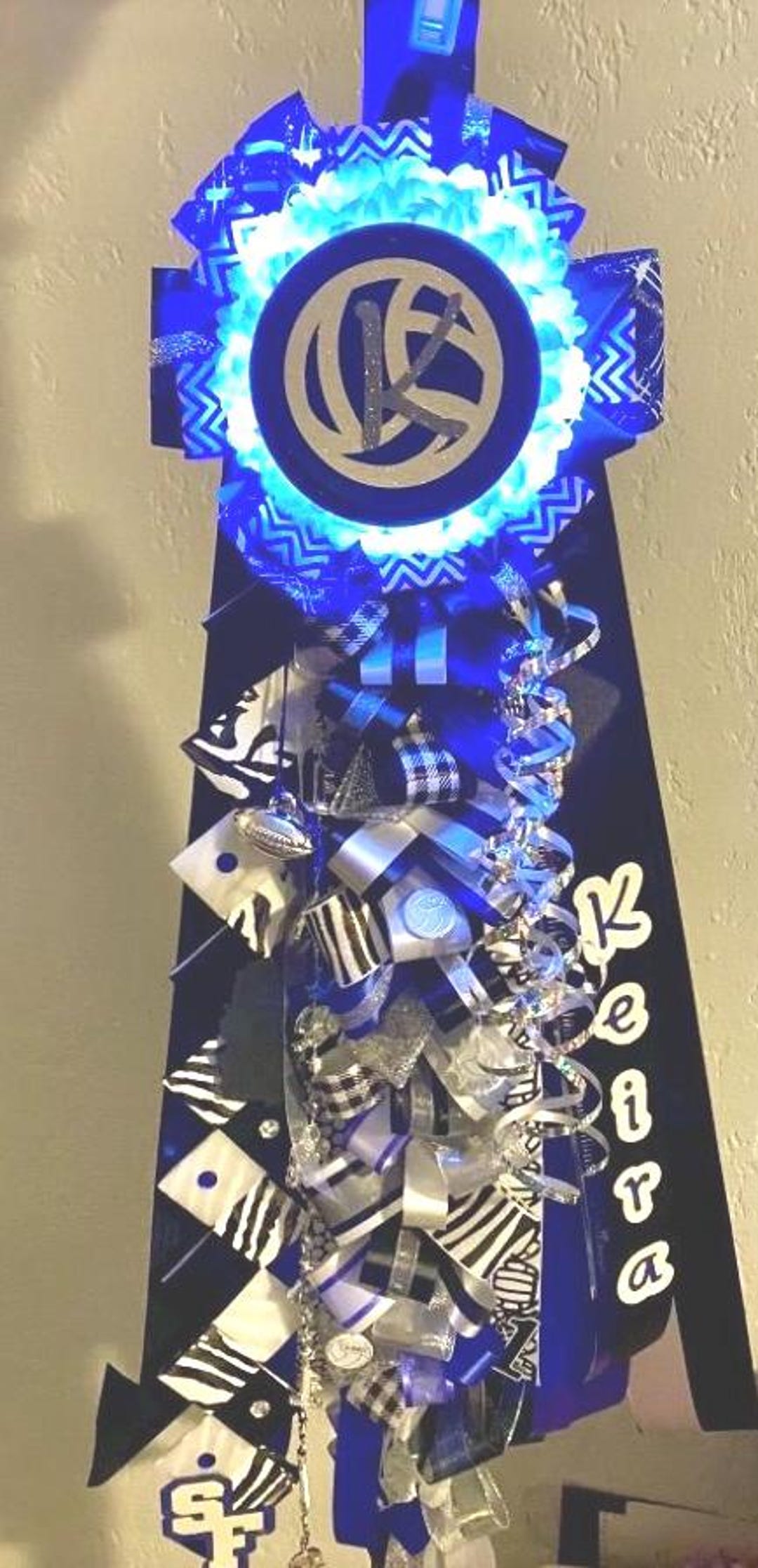 Medium Size Texas Homecoming Mum, Single Homecoming Mum, Homecoming ...