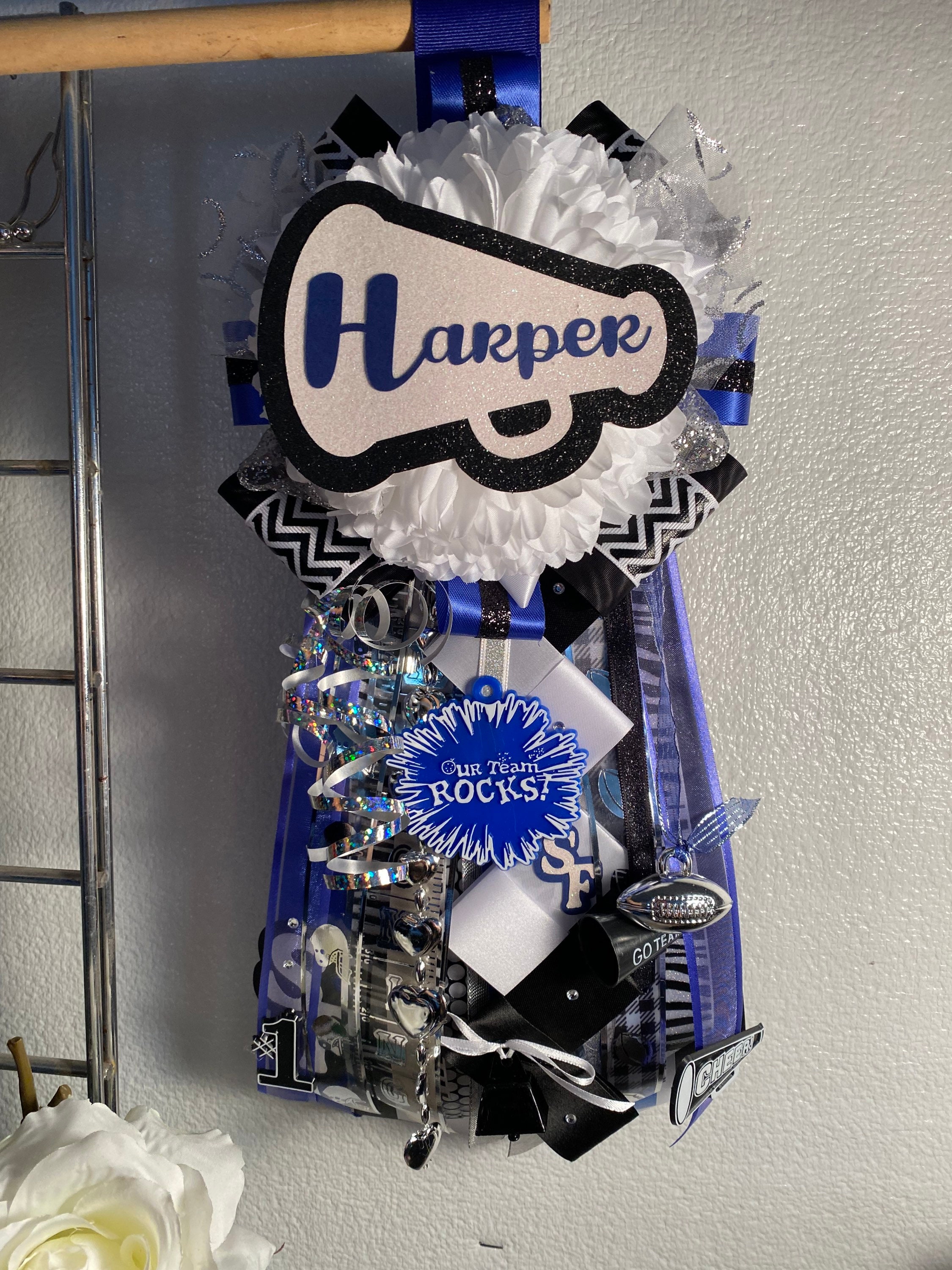 Small Texas Homecoming Mum - Etsy