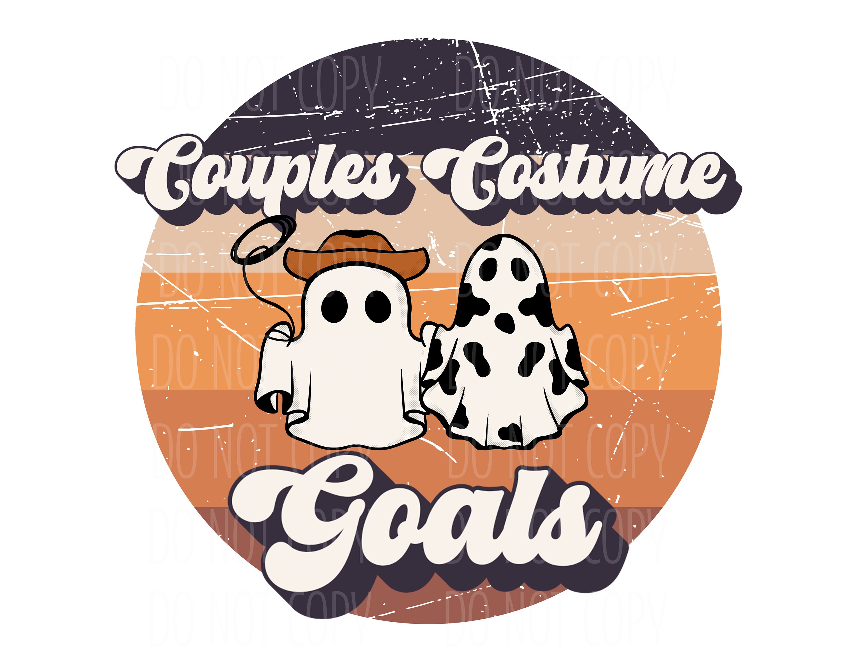 Retro Halloween PNG Western Halloween Cowboy Ghost - Etsy