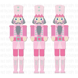 Pink Nutcracker PNG | Pink Christmas | Nutcracker Ballet | Glitter Pink ...