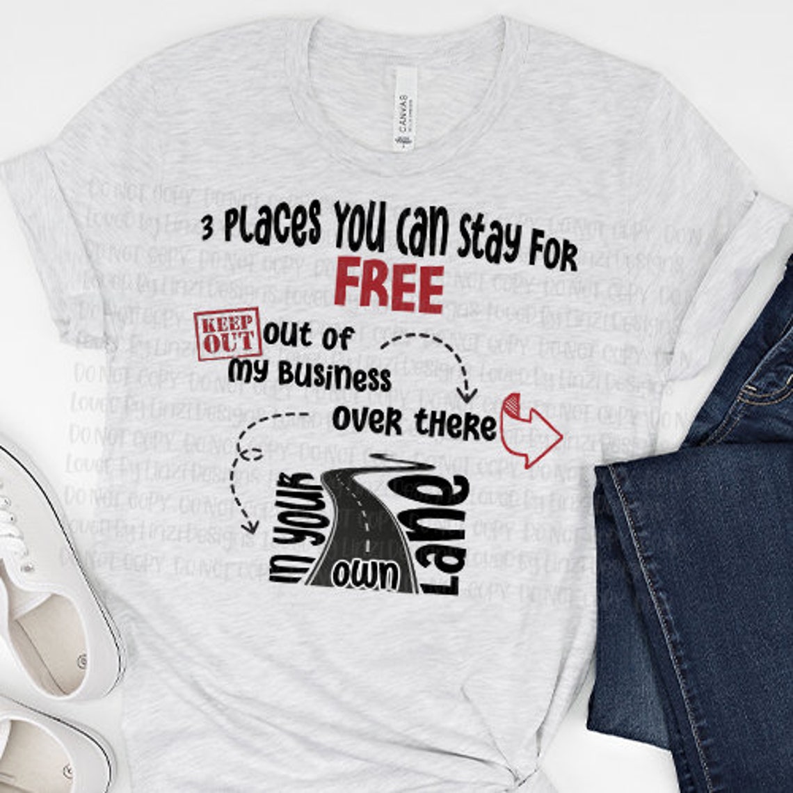 3 Places You Can Stay for Free PNG | Stay in Your Own Lane | Keep Out ...