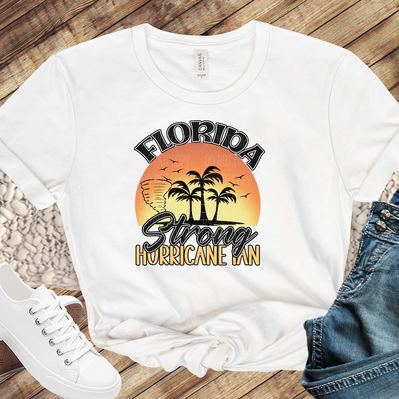 Florida Strong PNG | Hurricane Ian Digital Image | Hurricane ...