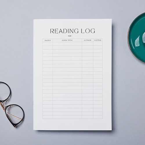 Book Review Template Simple Book Review Printable Book Tracker Book ...