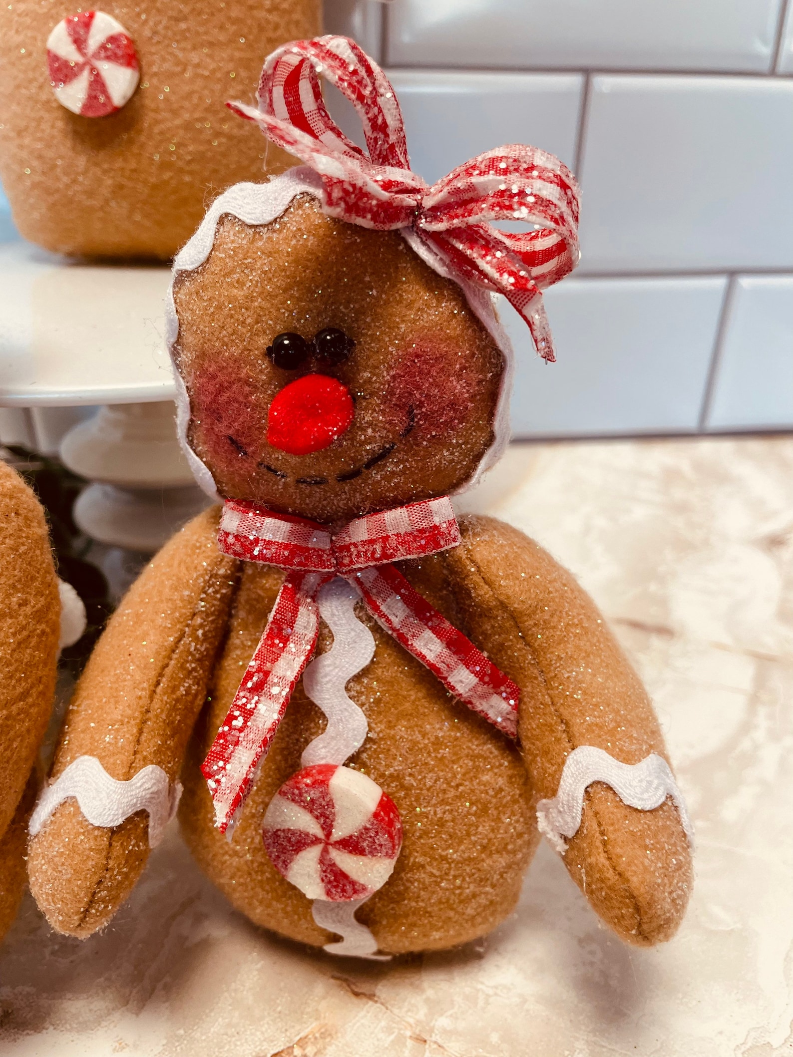 GINGERBREAD FAMILY SET 3 Adorable Gingies Small Medium and - Etsy