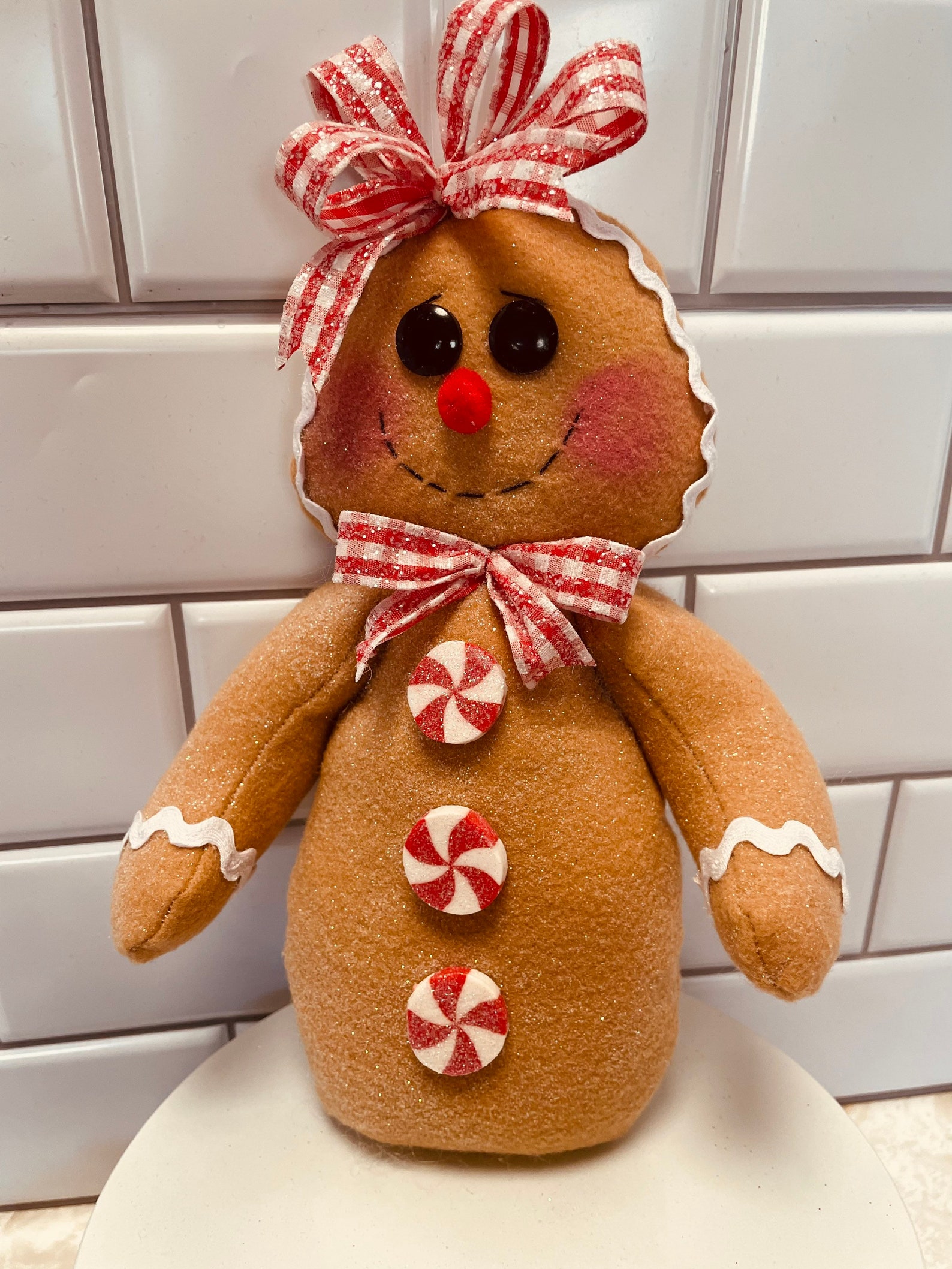 GINGERBREAD FAMILY SET 3 Adorable Gingies Small Medium and - Etsy