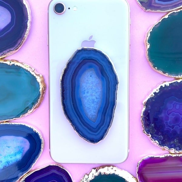 Geode Phone Grip - Etsy