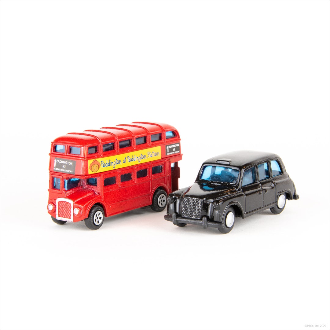 Paddington London Bus and Taxi Set - Etsy