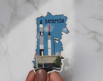 Isabela Map Puerto Rico Decal Matte Sticker for Laptop, Water Bottles ...