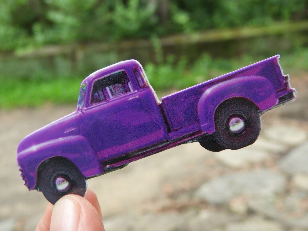 3 Sticker VINYL Vintage Truck STICKER Water Resistant Vinyl 3 Inches 4 ...