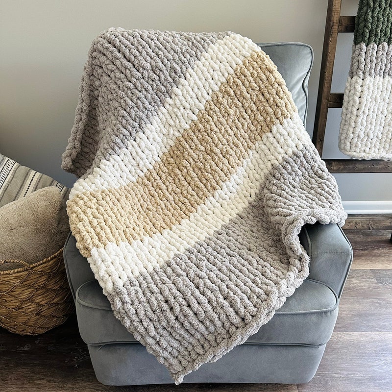 Chunky Throw - Etsy