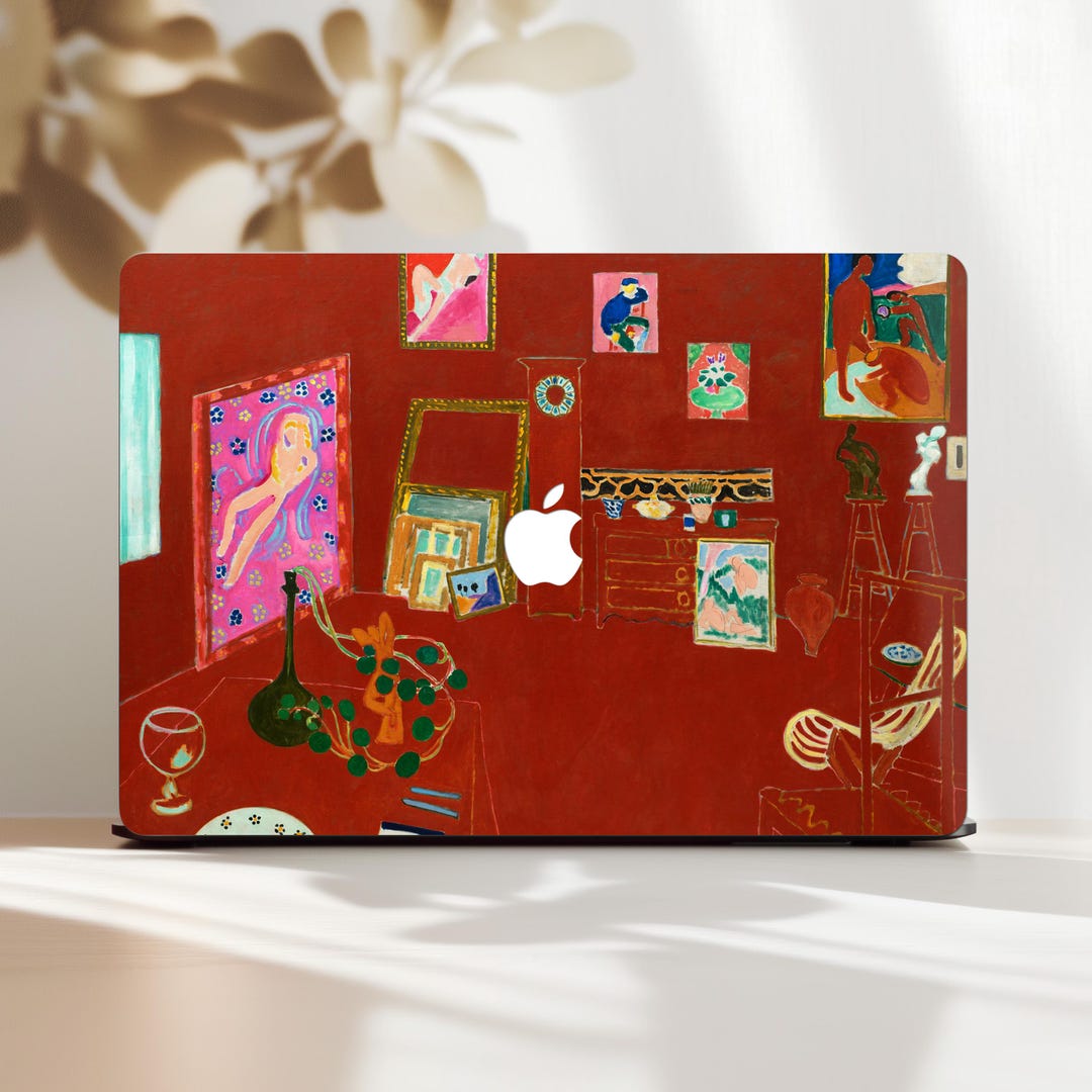 The Red Studio MacBook Air 13 Inch Case M1 M2 M3 Matisse Painting Mac ...