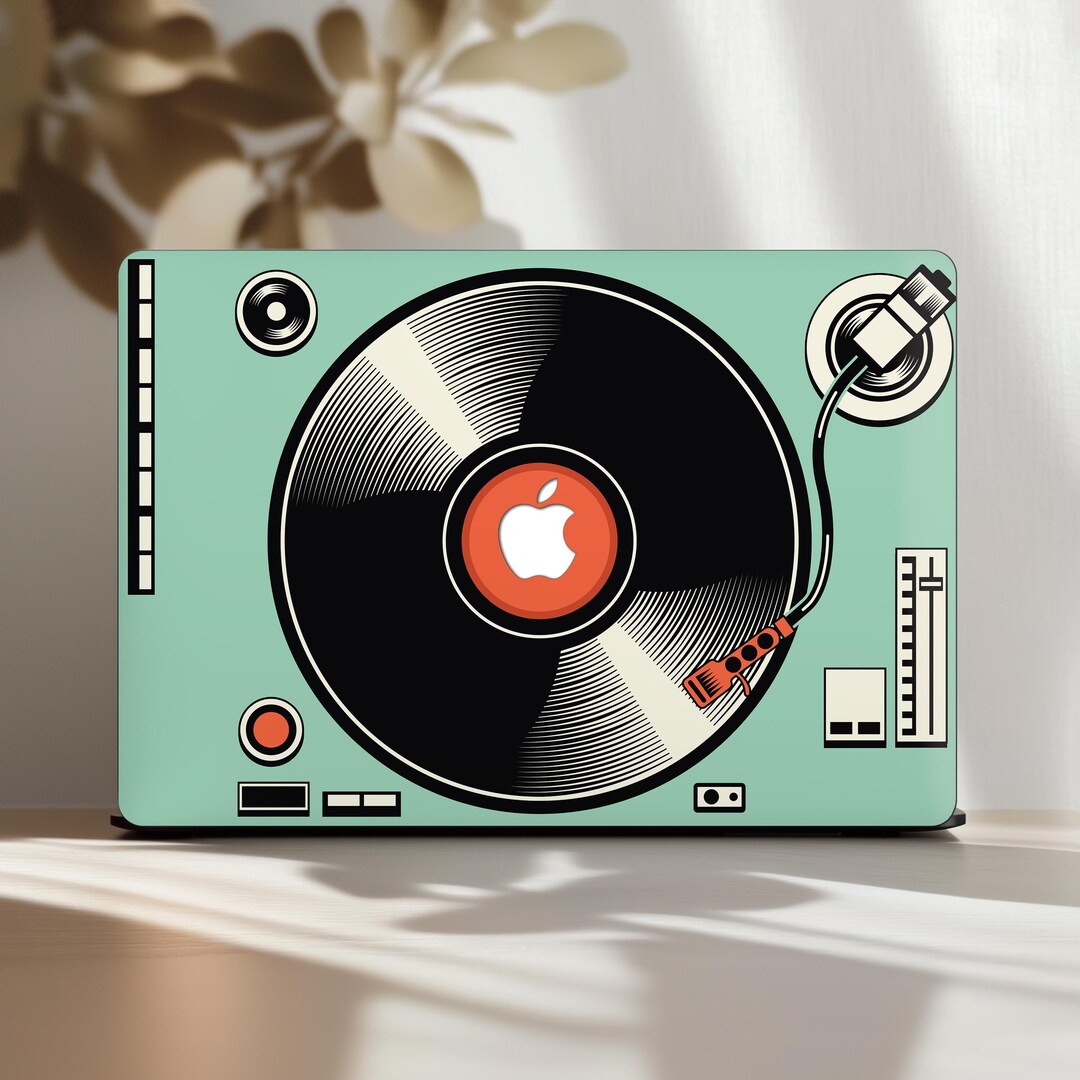 Record Player MacBook Air 15 Case M4 M3 M2 M1 Retro Mac Book Pro 16 14 ...