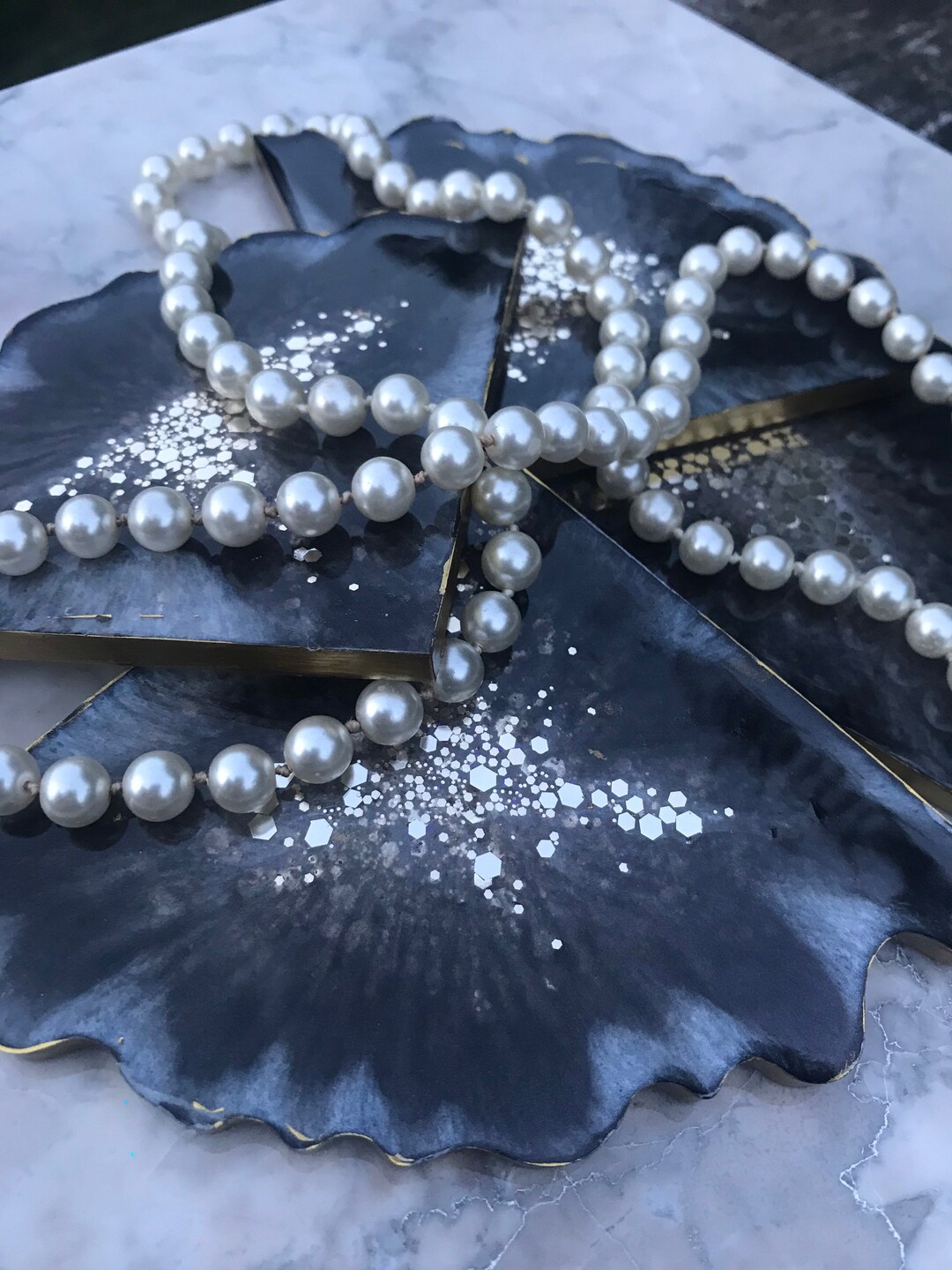 Geode Coaster Set of 4 - Etsy