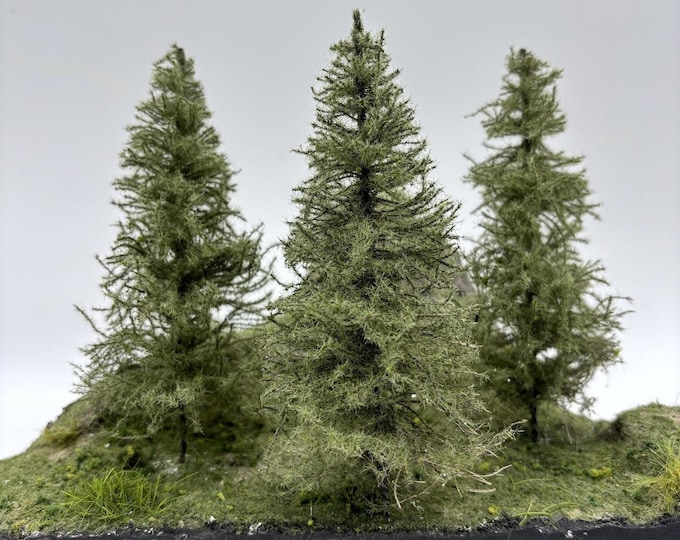 4" Model Pine Tree - 3PCS Set - Etsy