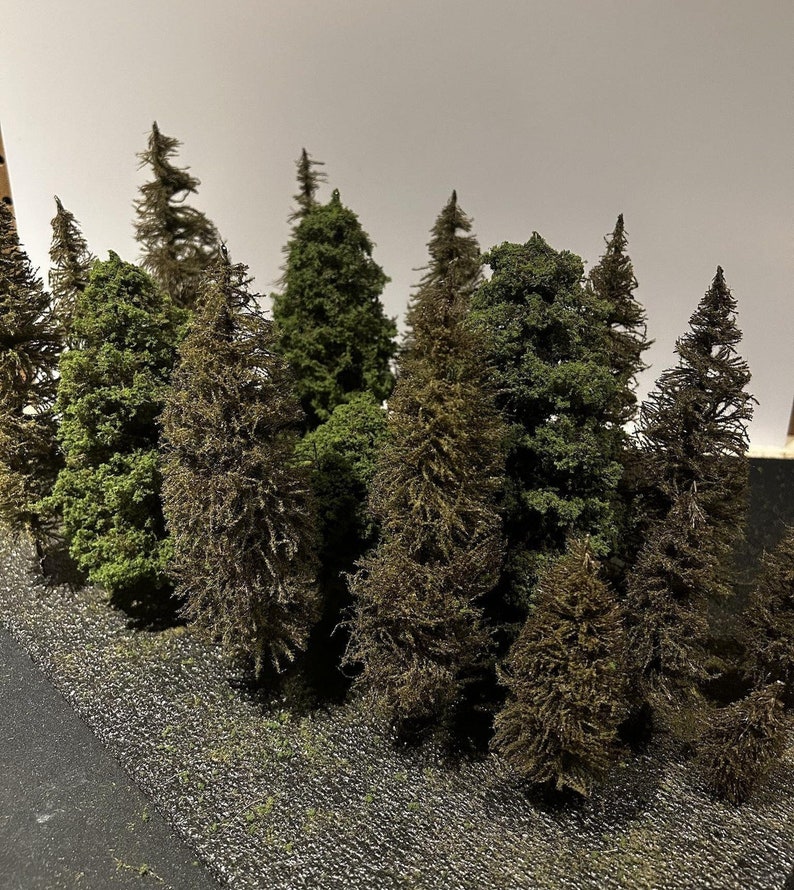 7 Model Blue Spruce Pine Tree - Etsy