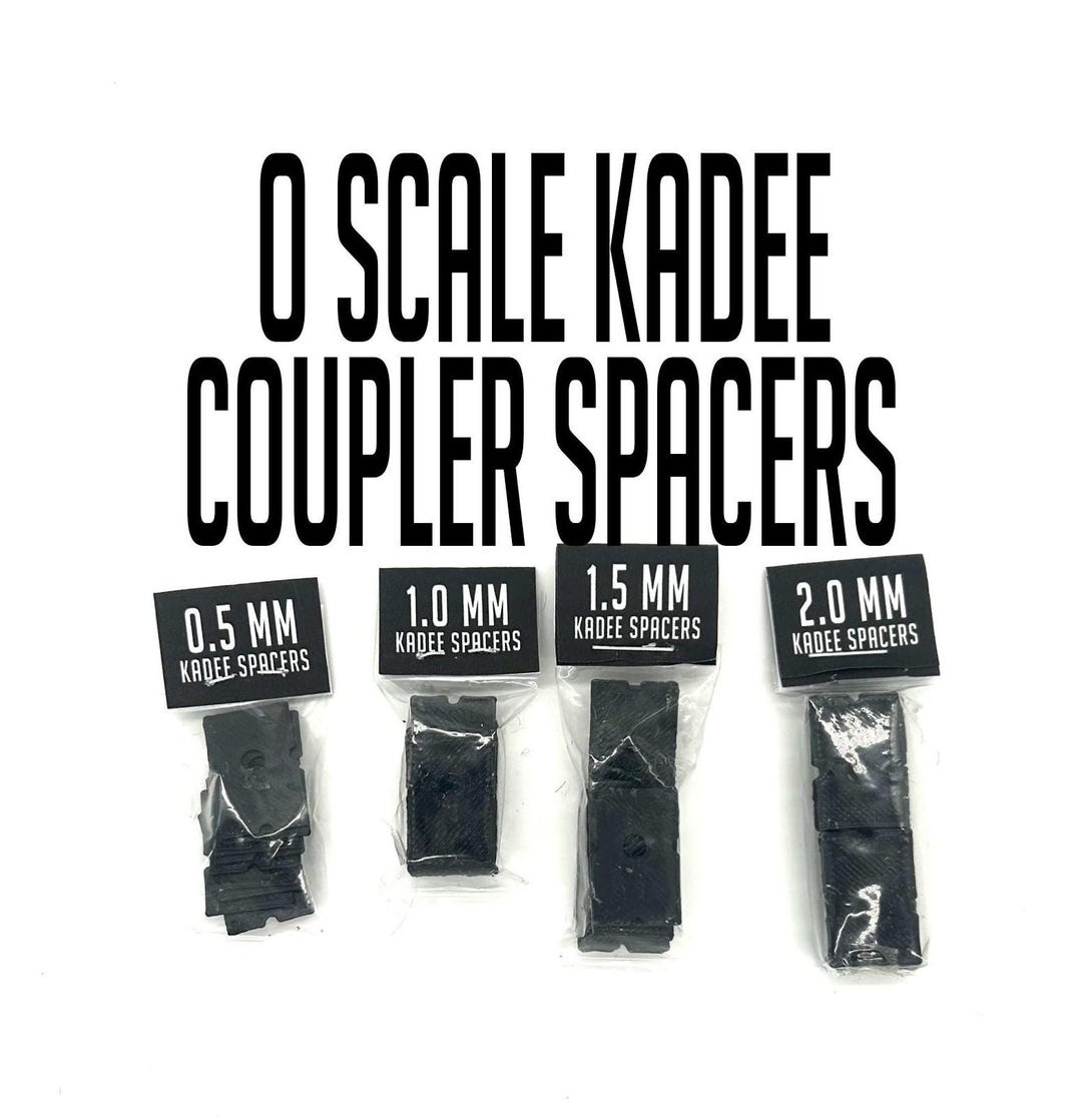 O Scale Kadee Coupler Spacers – 3D Printed Shims for Model Train ...