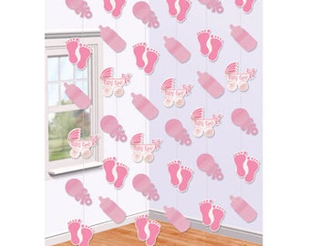 Pink Baby Shower Decorations | Etsy