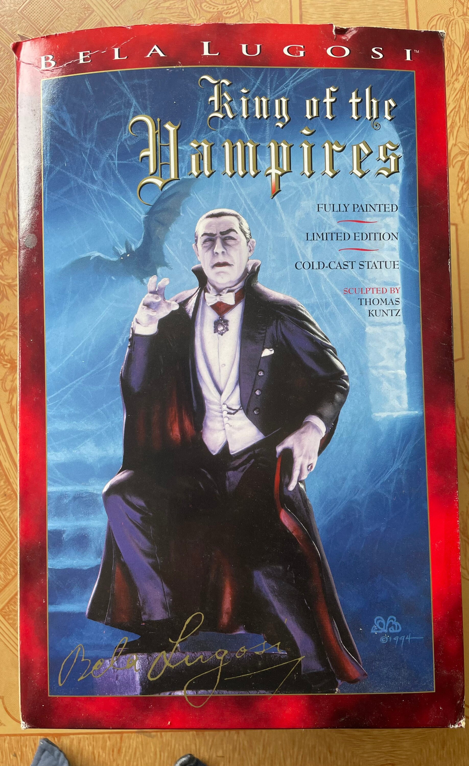 Bela Lugosi: King of the Vampires Cold Cast Statue - Etsy