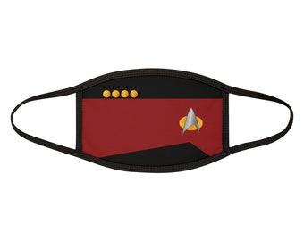 Star Trek Face Mask | Etsy