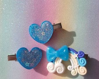 Kidcore Hair Clips - Etsy UK