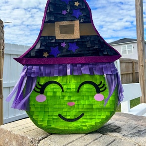Witch Pinata Halloween Theme - Etsy