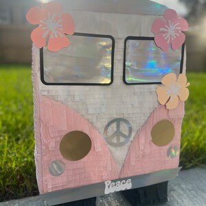 Hippie Van Pinata 60’s Themed (custom Colors) - Etsy