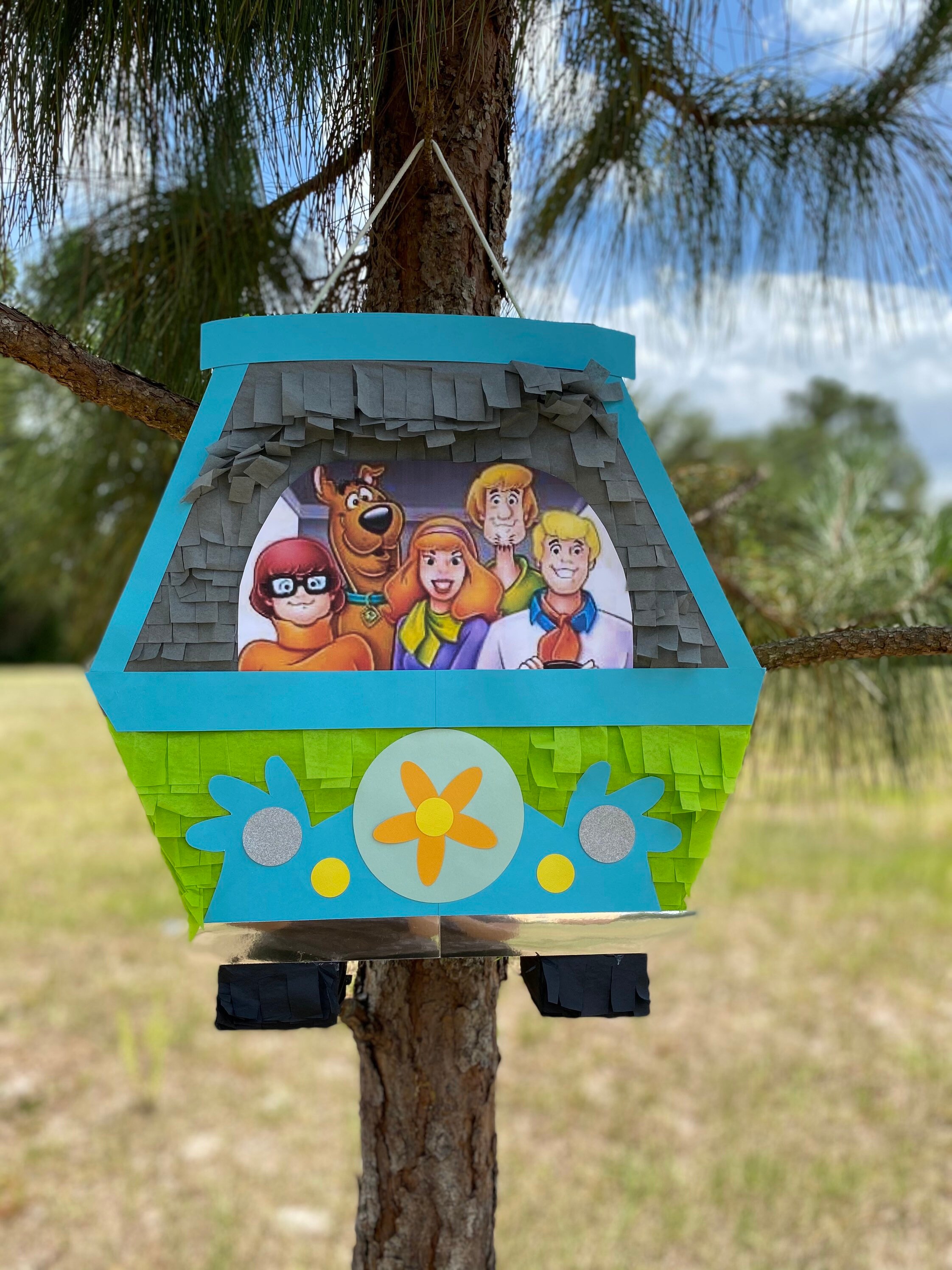 Scooby Doo The Mystery Machine Pinata Inspiration | Etsy