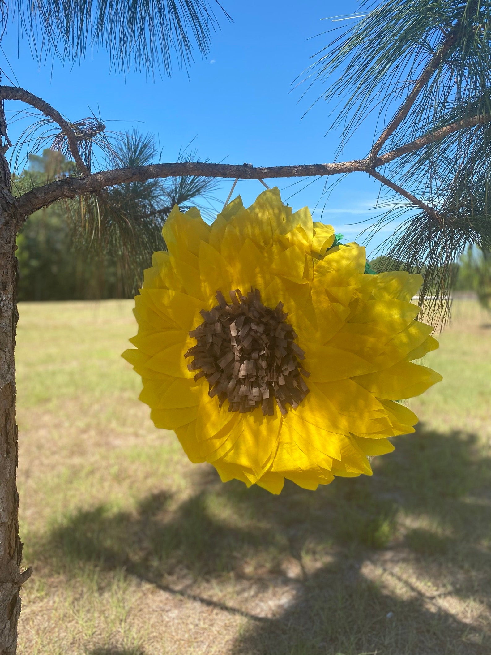 Sunflower Pinata Flower Theme - Etsy