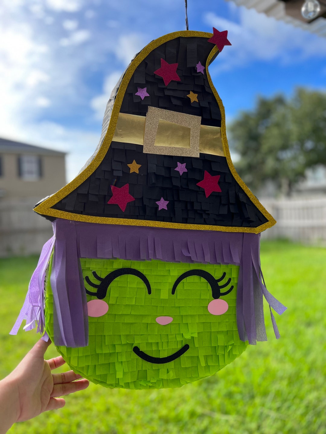 Witch Pinata Halloween Theme - Etsy