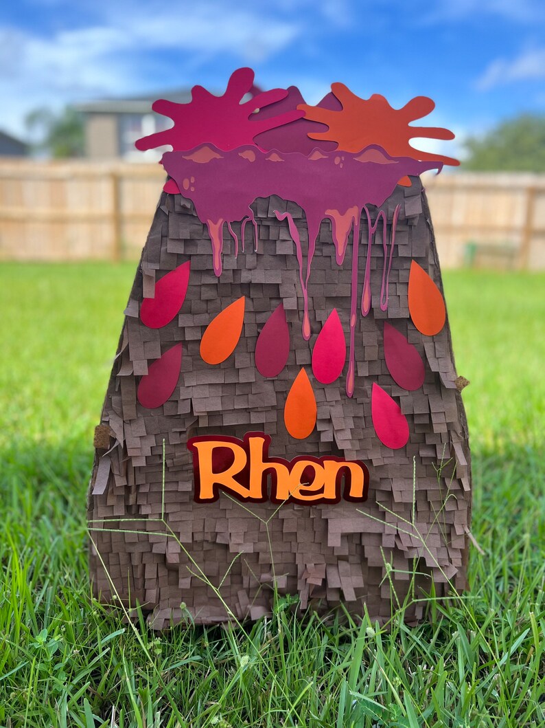Volcano Pinata - Etsy