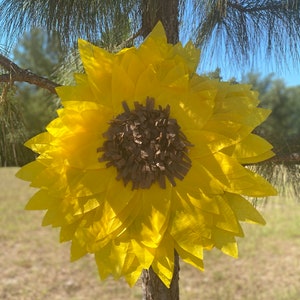 Sunflower Pinata Flower Theme - Etsy