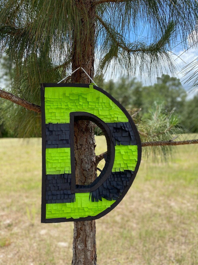 Letter Pinata all Alphabet Available Custom Colors - Etsy