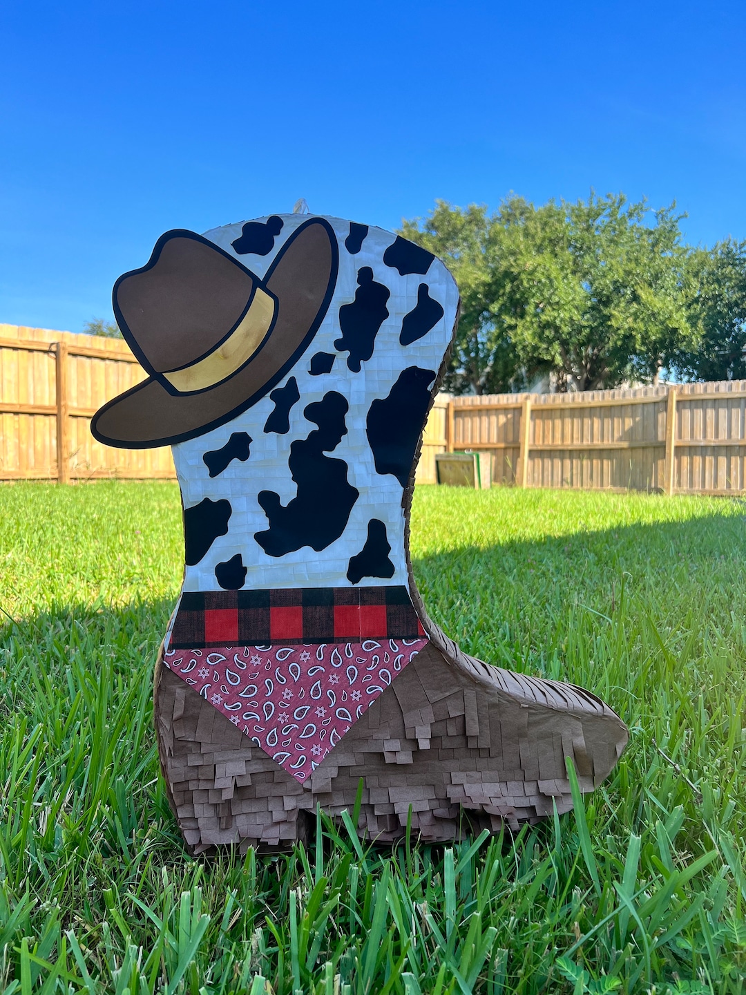 Cowboy Boot Pinata - Etsy