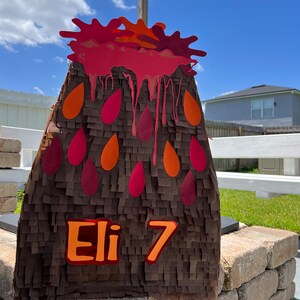 Volcano Pinata - Etsy