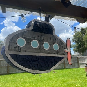Submarine Pinata (custom Colors) - Etsy