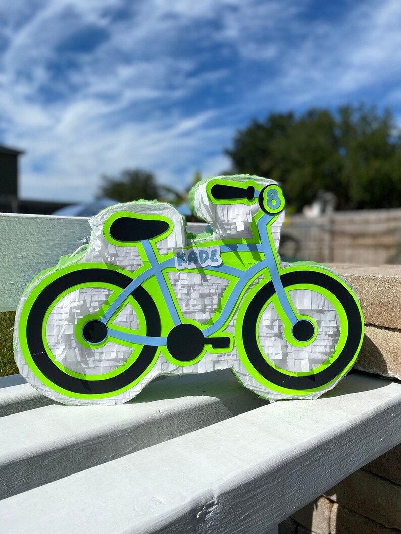 Bike Pinata bicycle Party Piñata De Bicicleta | Etsy