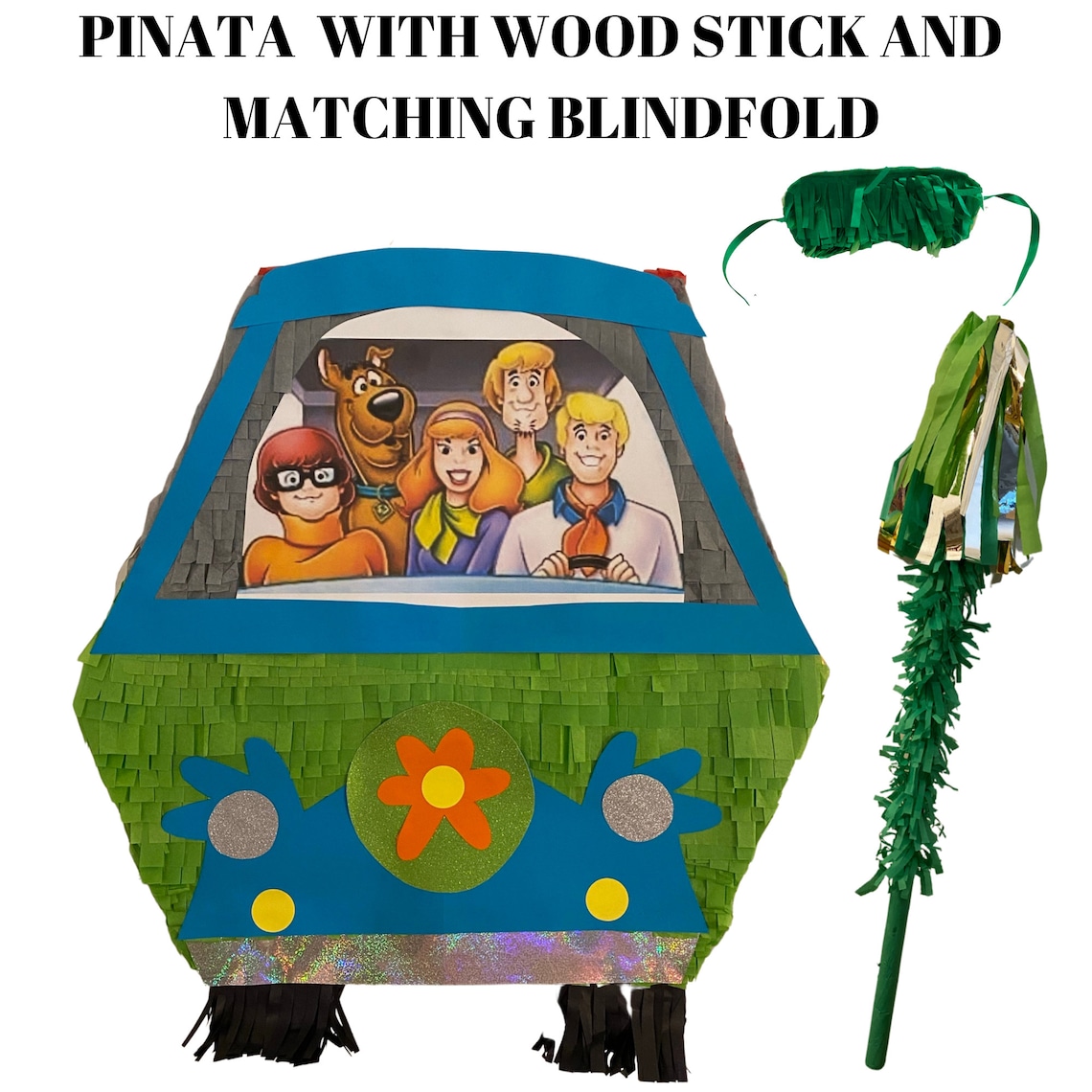 Scooby Doo The Mystery Machine Pinata Inspiration | Etsy