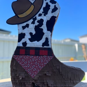 Cowboy Boot Pinata - Etsy
