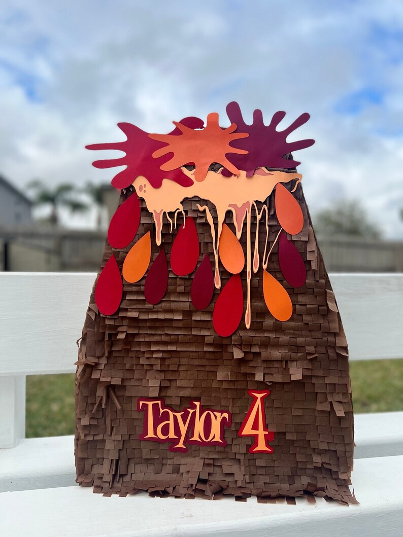 Volcano Pinata - Etsy
