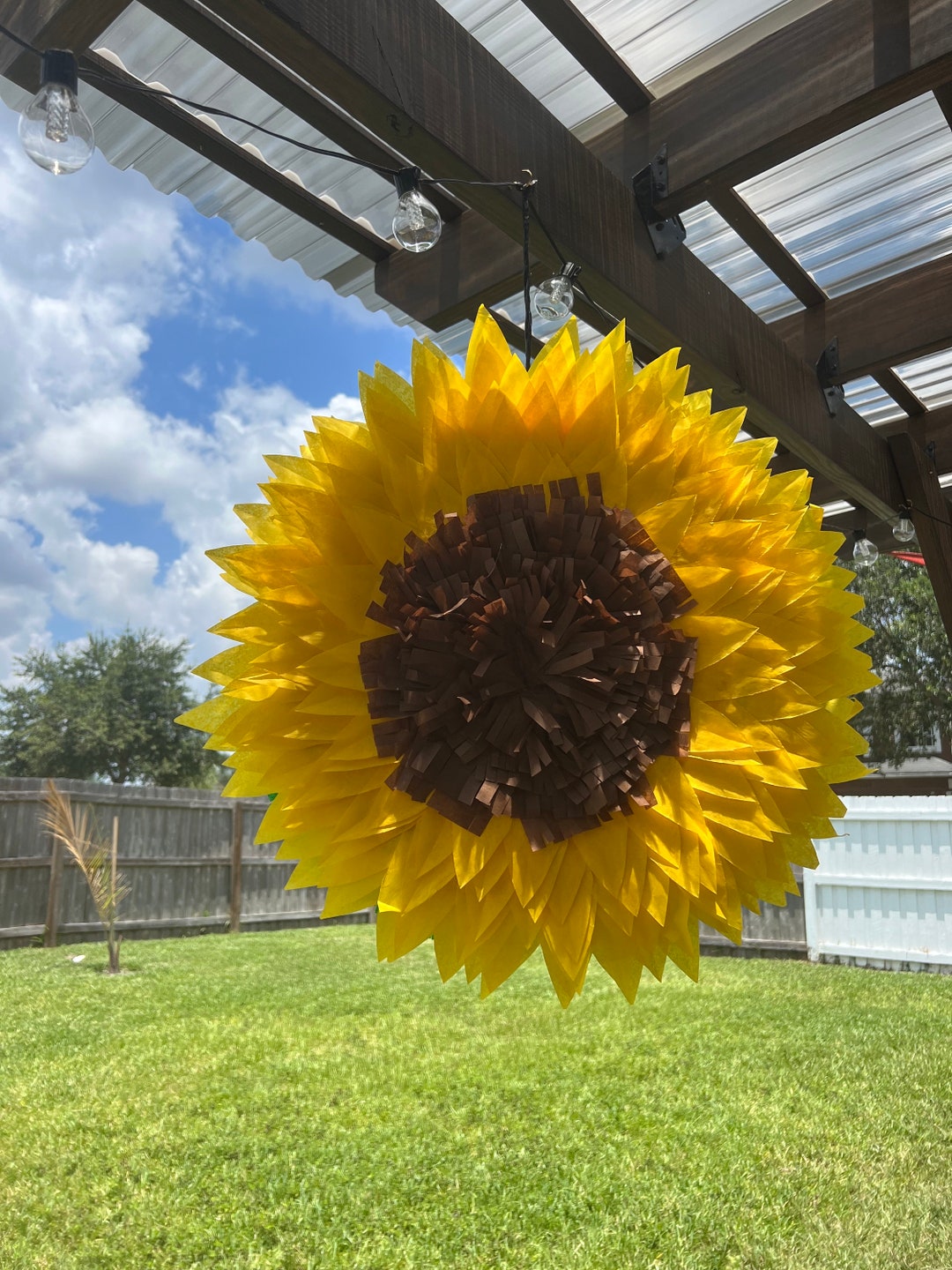 Sunflower Pinata ( Flower Theme) - Etsy