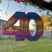 Number 40th Pinata: Custom Colors, 40th Birthday Party Decoration - Etsy