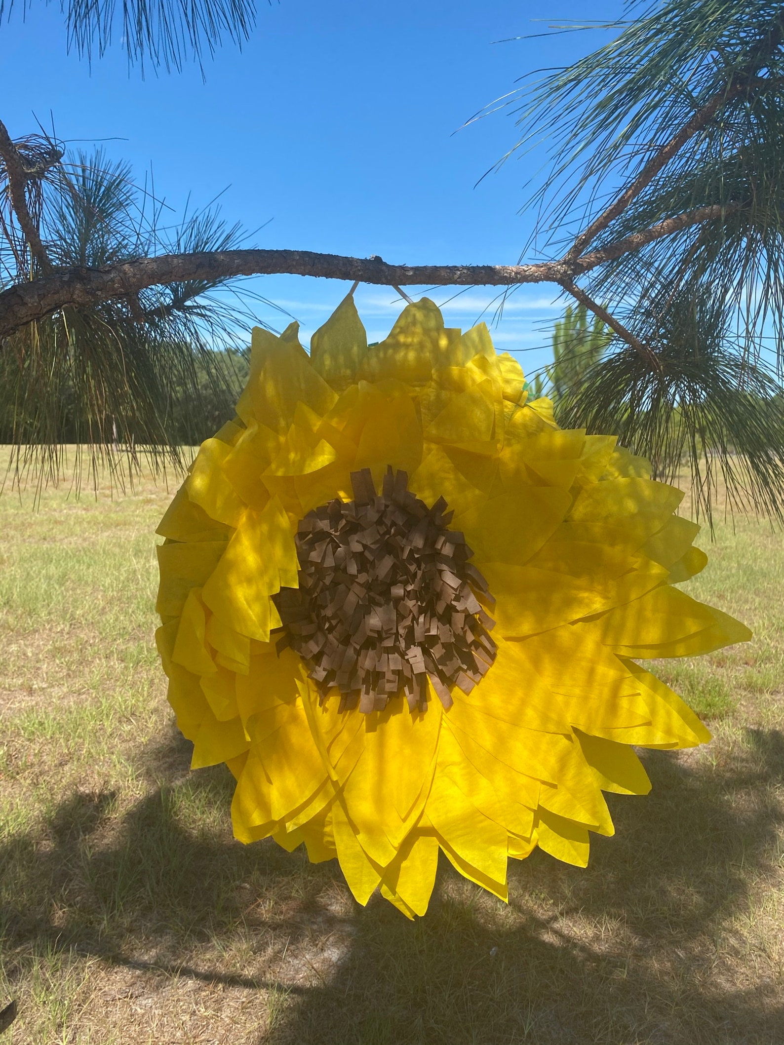 Sunflower Pinata Flower Theme - Etsy