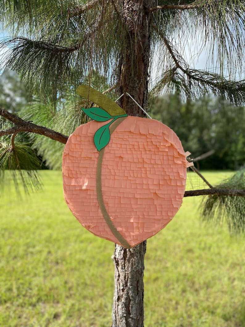 Peach Pinata for Thematic Party pinata De Durazno | Etsy