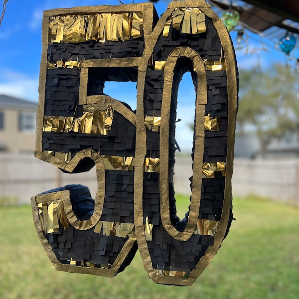50 Birthday Pinata - Etsy