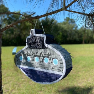 Submarine Pinata (custom Colors) - Etsy