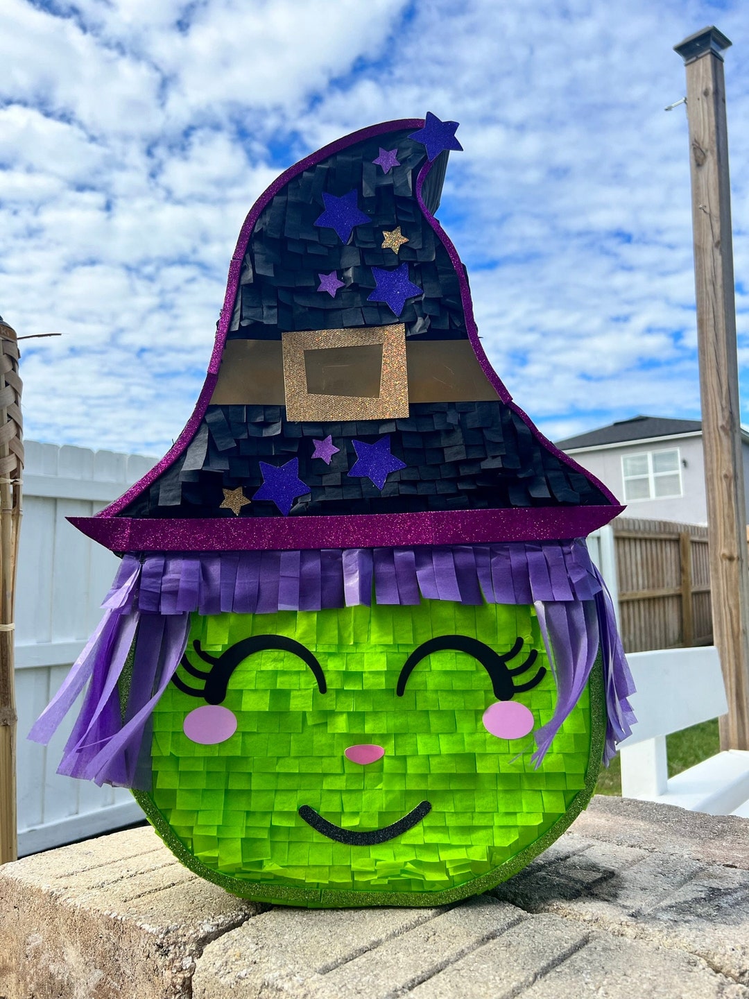 Witch Pinata Halloween Theme - Etsy