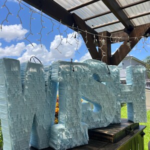 Letter Pinata (all Alphabet Available, Custom Colors) - Etsy